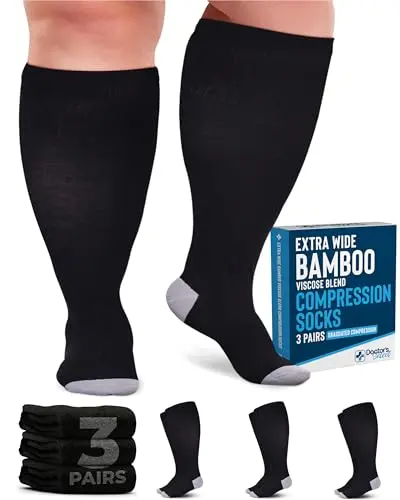 5 Best Compression Socks for Large Calves 2025 - Tested & Reviewed ...